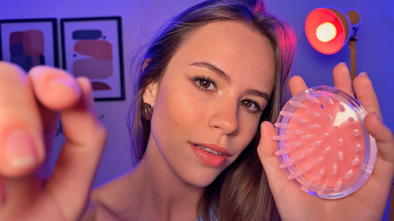 ASMR MASSAGEANDO as TUAS ENERGIAS [MUITO RELAXANTE] - YouTube