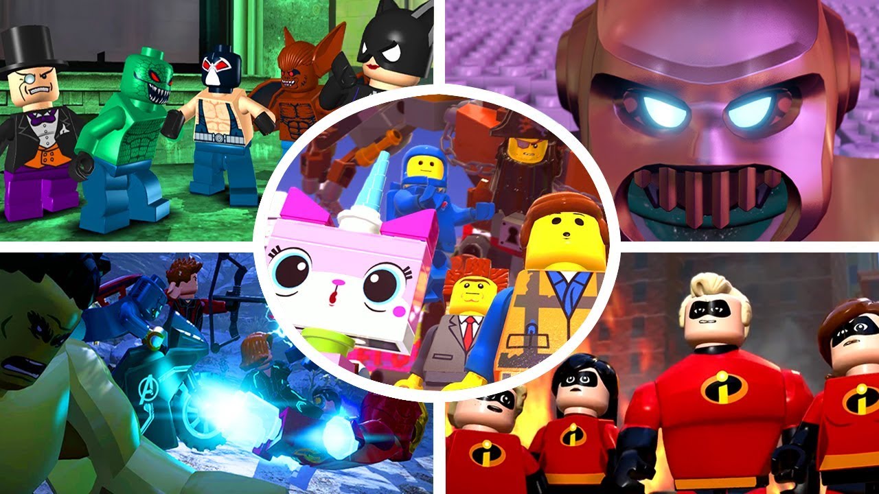 All Intro Cutscenes in LEGO Videogames - YouTube