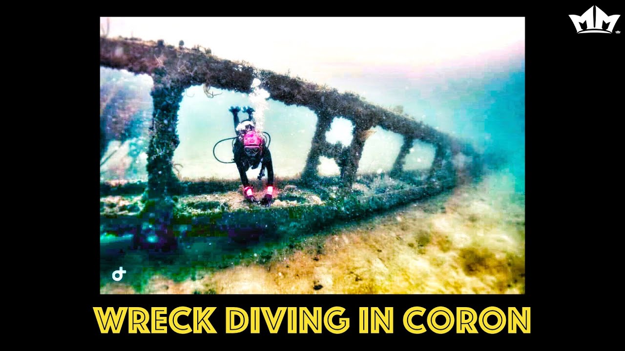Wreck diving in Coron, Philippines - YouTube