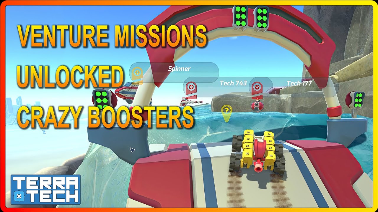 Venture Corp Unlocked! Insane Boosters Revealed! | Terratech Ep11 - YouTube
