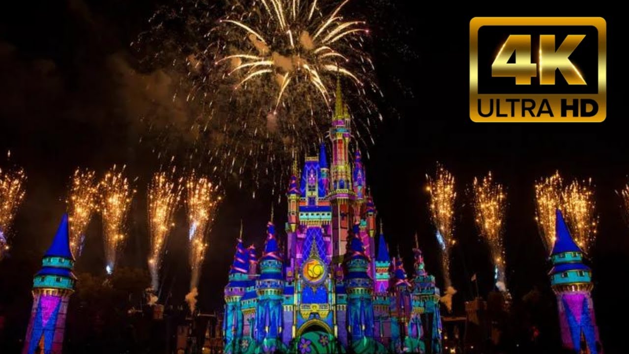 Disney Fireworks Wallpaper Hd