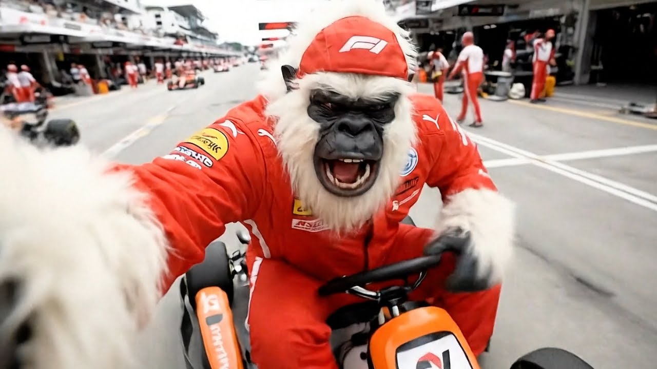 They Let Yeti Drive an F1 Car… and It Went SADLY WRONG 🏎️😭😂 - YouTube