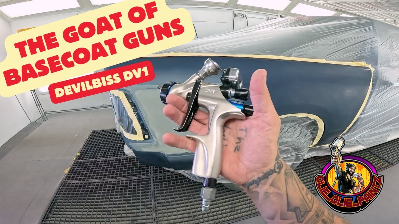 The best basecoat gun. - YouTube
