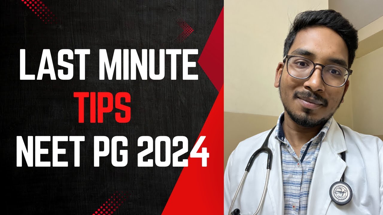 Ultimate Last Minute Tips for NEET PG | Avoiding Common Mistakes ...