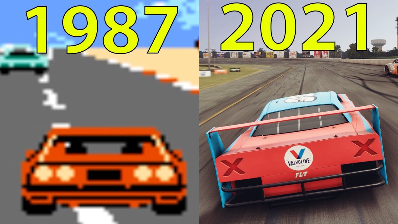 Evolution of Car Racing Video Games 1987-2021 - YouTube