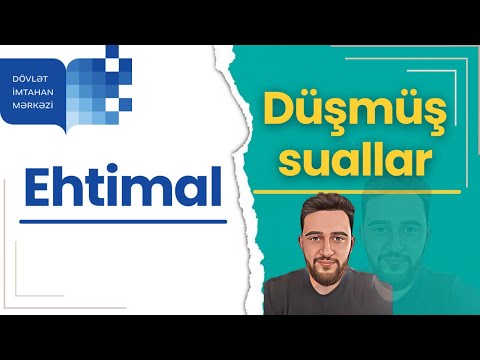✅ Ehtimal (9-cu sinif buraxılışa düşmüş suallar)