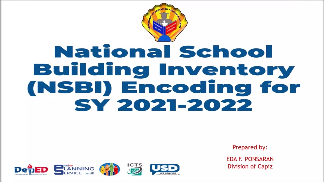 TUTORIAL ON NSBI 2022 - YouTube