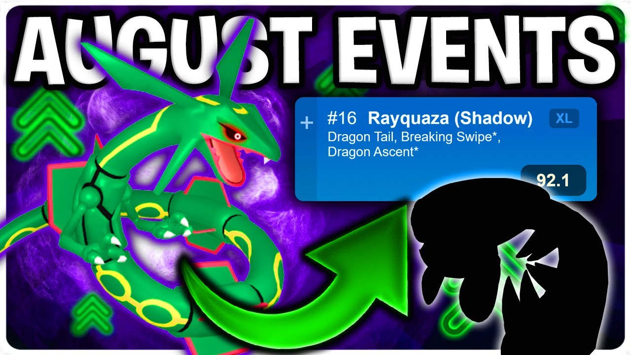 AUGUST WILL BE INSANE! *NEW* SHADOW RAYQUAZA, POSSIBLE FOSSILS AND MORE ...