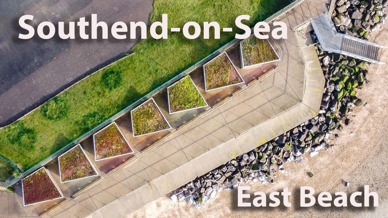 East Beach, Southend on Sea | Drone Shot Footage - YouTube