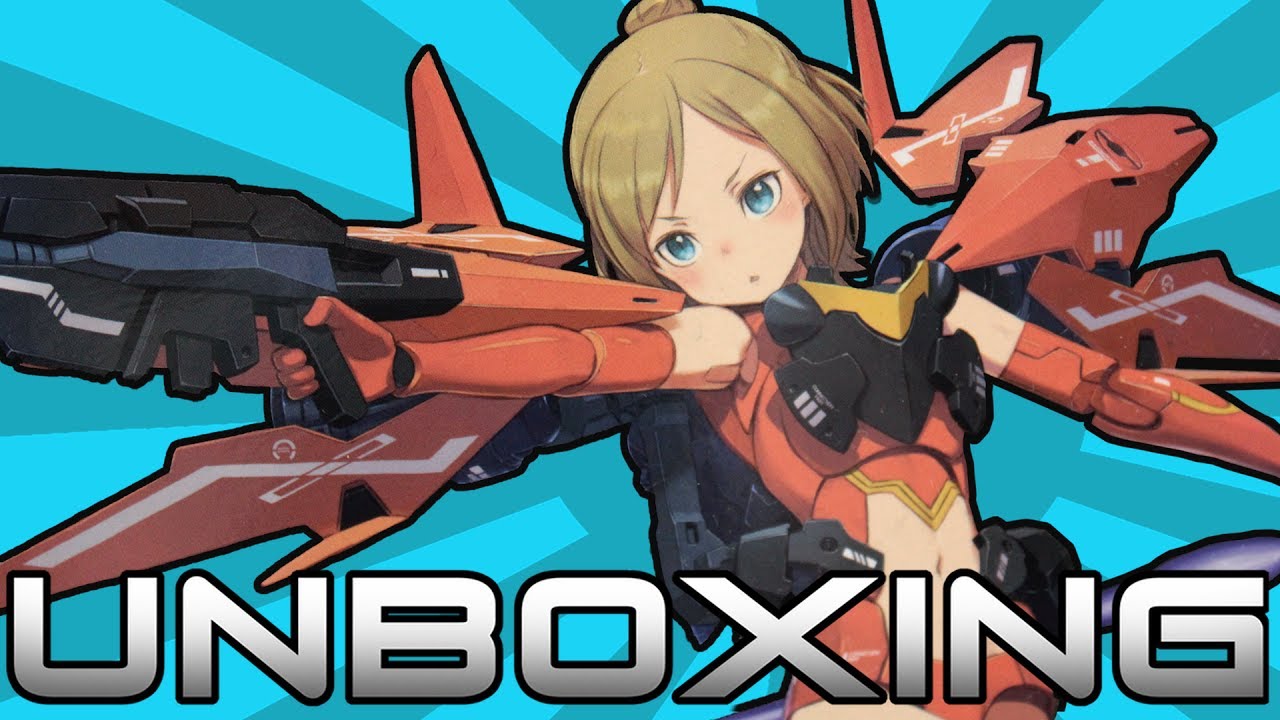 Megami Device SOL Hornet Unboxing - メガミデバイス SOLホールネット - YouTube