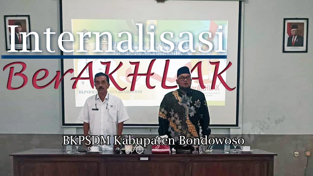 BKPSDM BerAKHLAK -Internalisasi dan Penyematan Pin ASN BerAKHLAK - YouTube