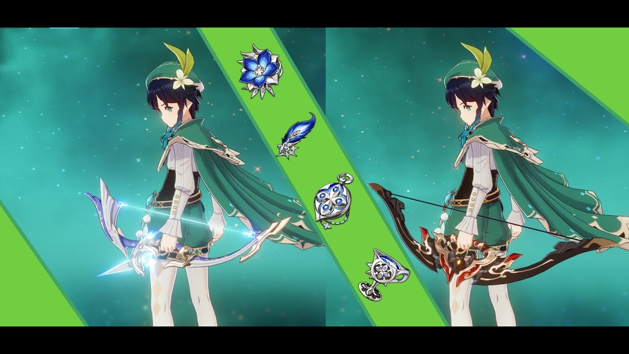 Venti Physical Build Pale Flame Set Amos Bow R1 and Rust R5 Test! - YouTube