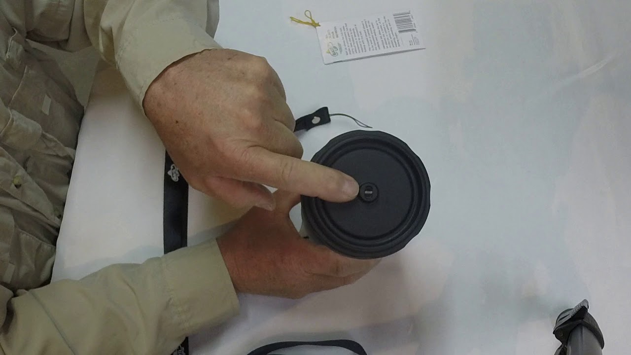 Attaching The Bait Up Lanyard | Bait Up Live Bait Container - YouTube