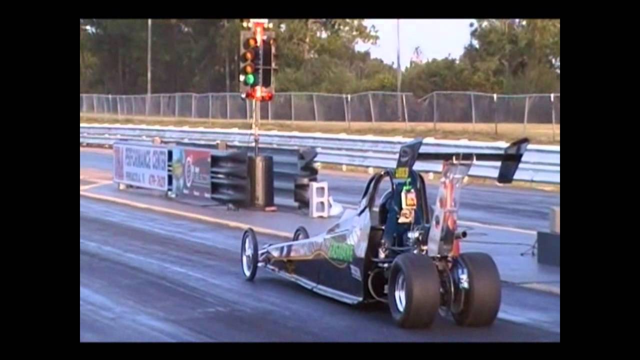 Mike Bos jr. dragster - YouTube