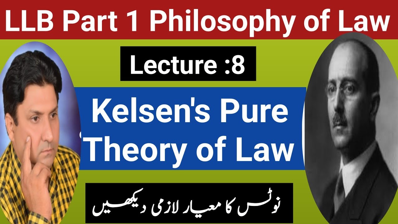 Kelsen's Pure Theory of Law| Concept of Grundnorm| Philosophy of Law ...