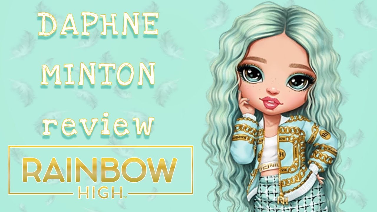 Daphne Minton RAINBOW HIGH doll REVIEW I Дафна Минтон Рейнбоу Хай ОБЗОР ...