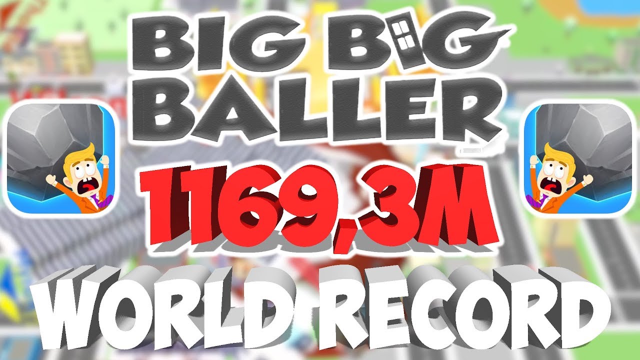 BIG BIG BALLER WORLD RECORD (1169,3m) - YouTube