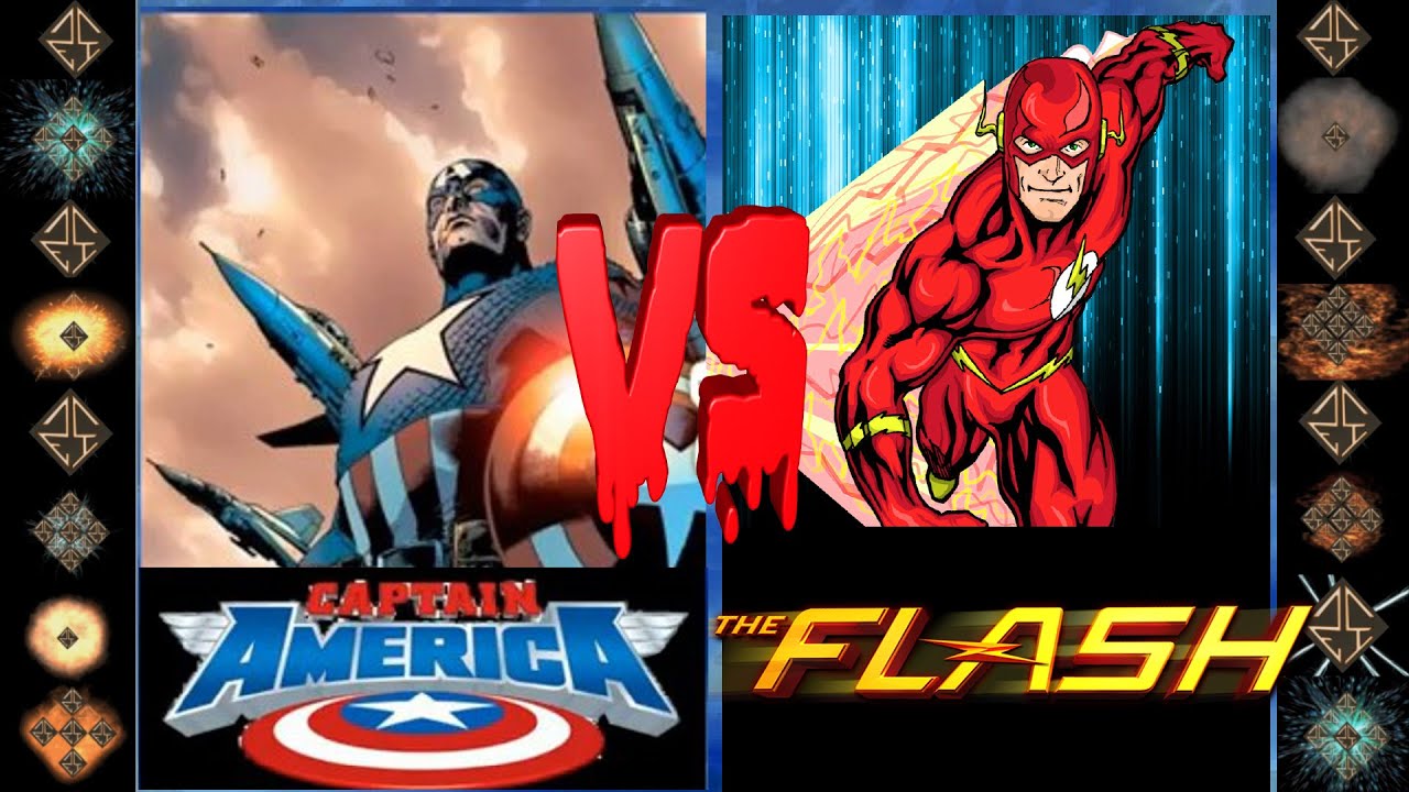 Captain America (Marvel Comics) vs the Flash (DC Comics) - Ultimate ...