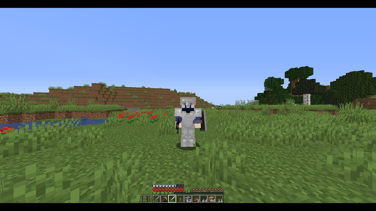 Getting A Full Set of Iron Armor. [Minecraft Let's Plays EP 2] - YouTube