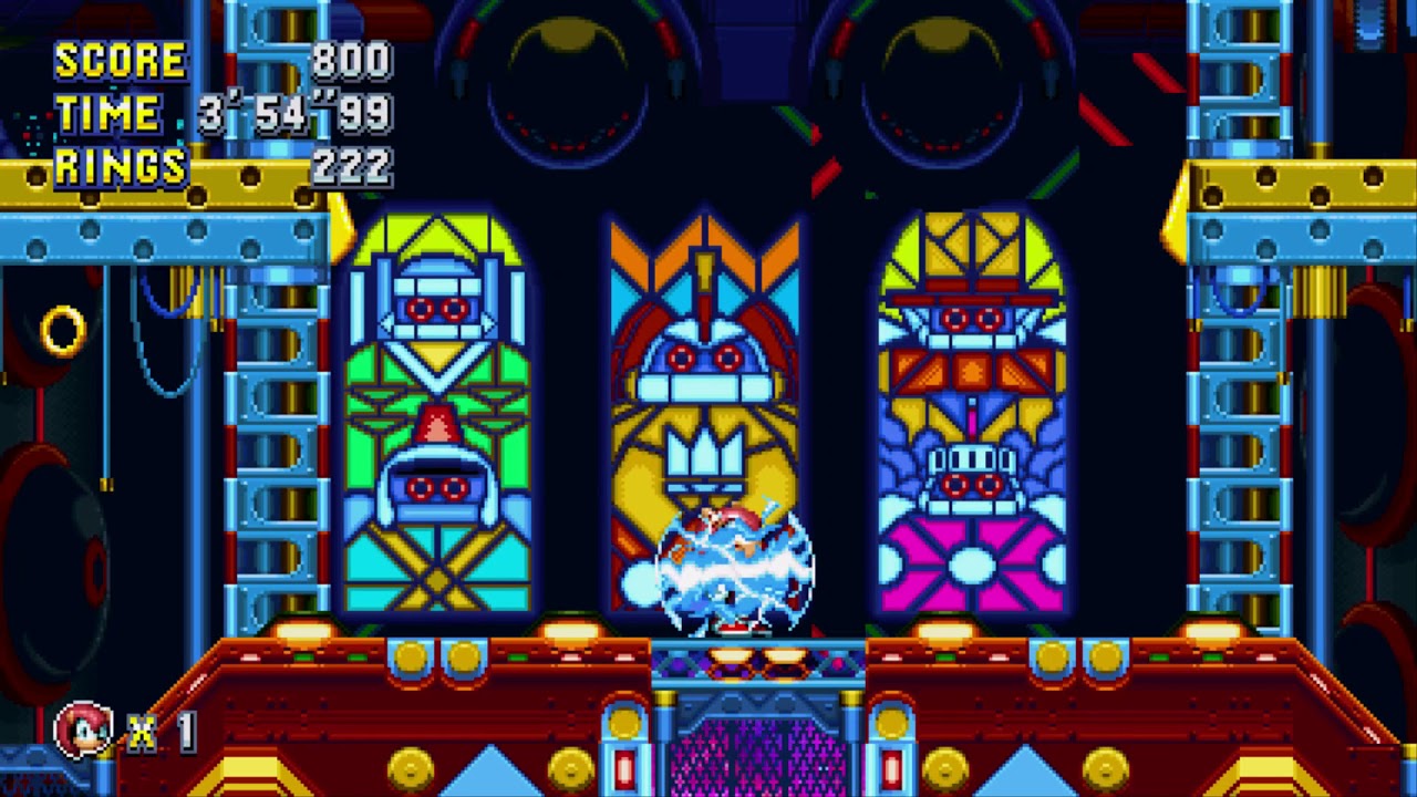 Sonic Mania Plus: Titanic Monarch Zone Act 2 (Mighty) [1080 HD] - YouTube
