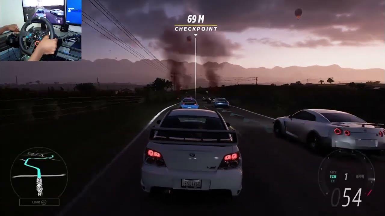 Forza Horizon 5 - Subaru Impreza WRX STi | Road Race | Steering Wheel Gameplay - YouTube