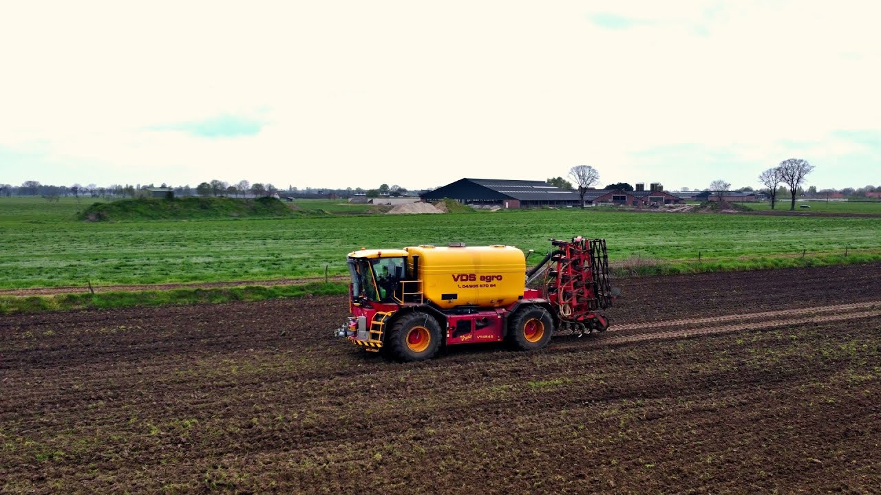 vredo vt4546 slurry spreading [4k] - YouTube