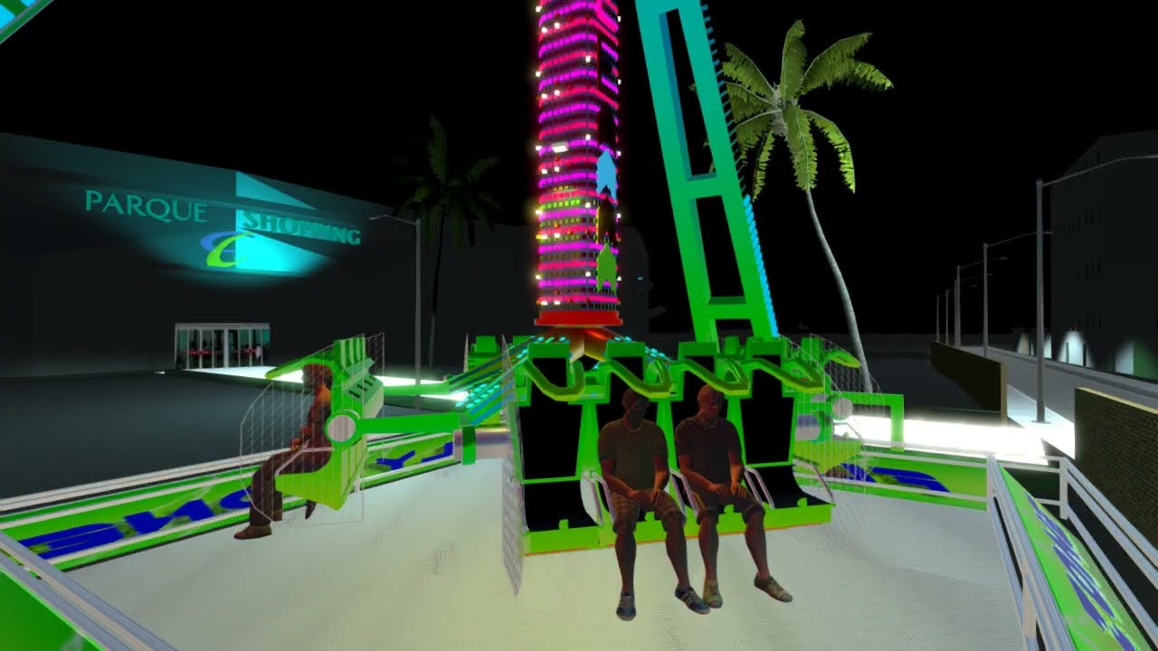 Novo Fly Zone Experience | Parque de Diversões - Simulador - YouTube