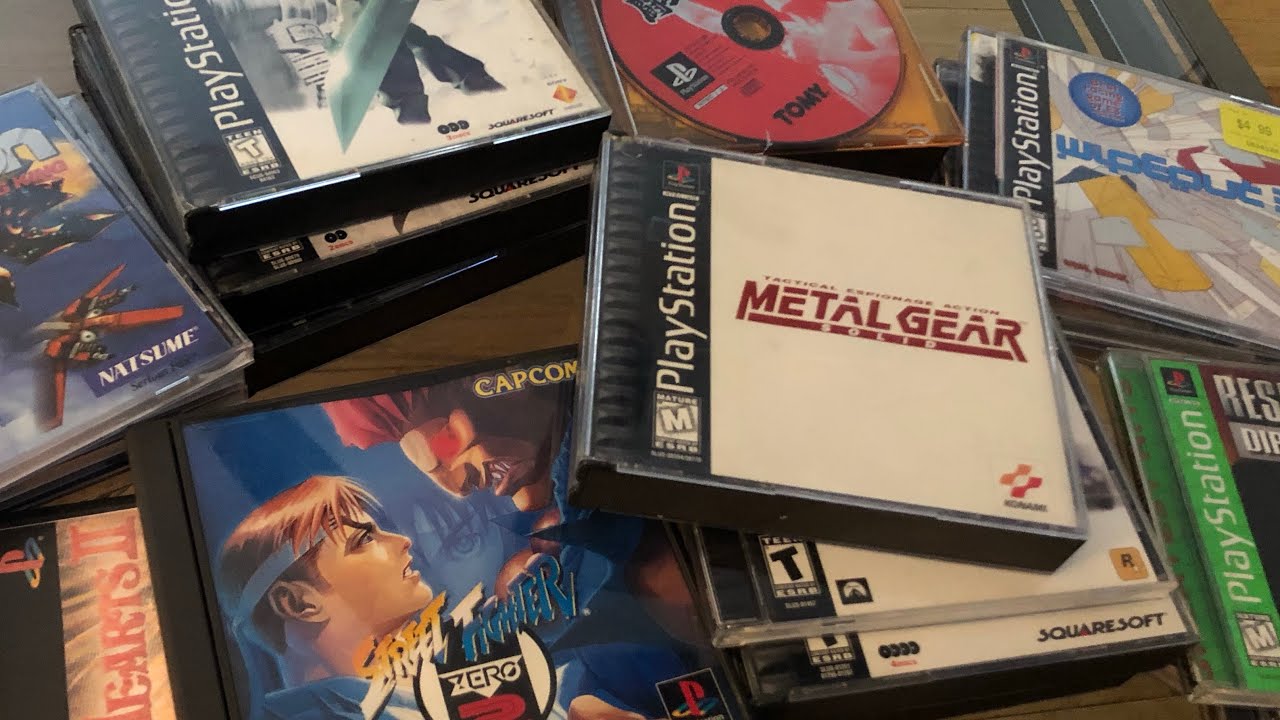 My Entire PlayStation 1 (PS1) Game Collection - YouTube