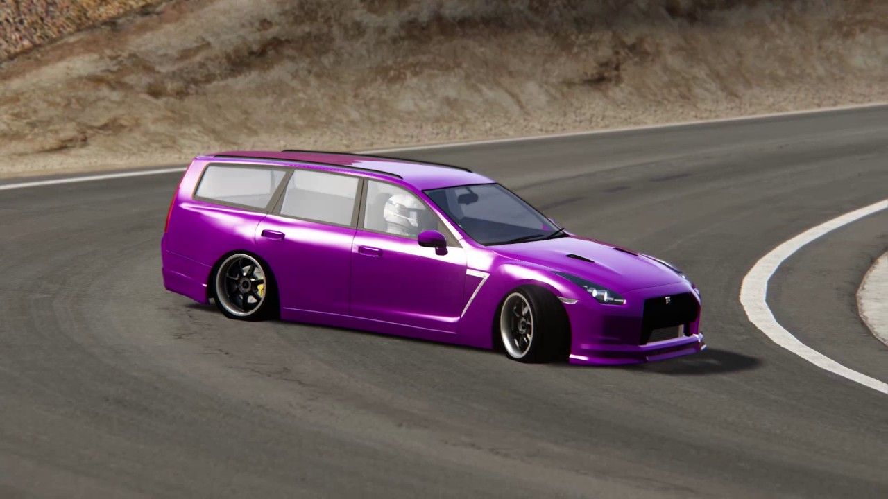 Nissan Stagea on Deriphill (Assetto Corsa Mod) - YouTube