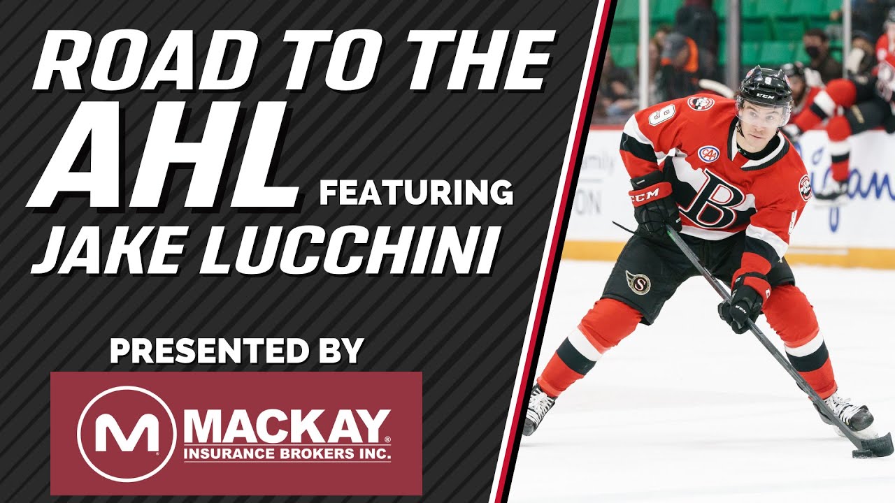 Road to the AHL: Jake Lucchini - YouTube