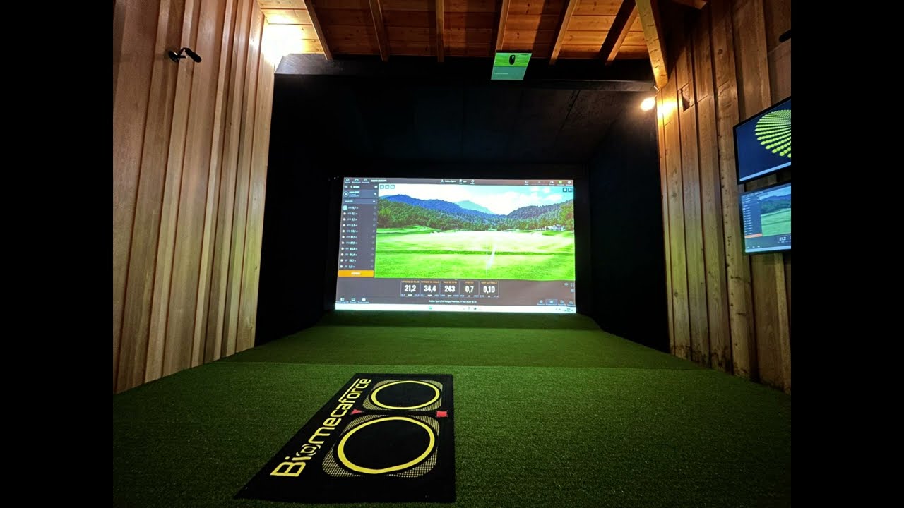 Simulateur de Golf N°1 en France, Addon Golf meilleur simulateur