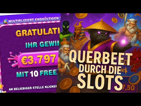QUERBEET & NEUE SLOTS TESTEN 🤑 (Spinman, Kill em all, Gates of Olympus ...