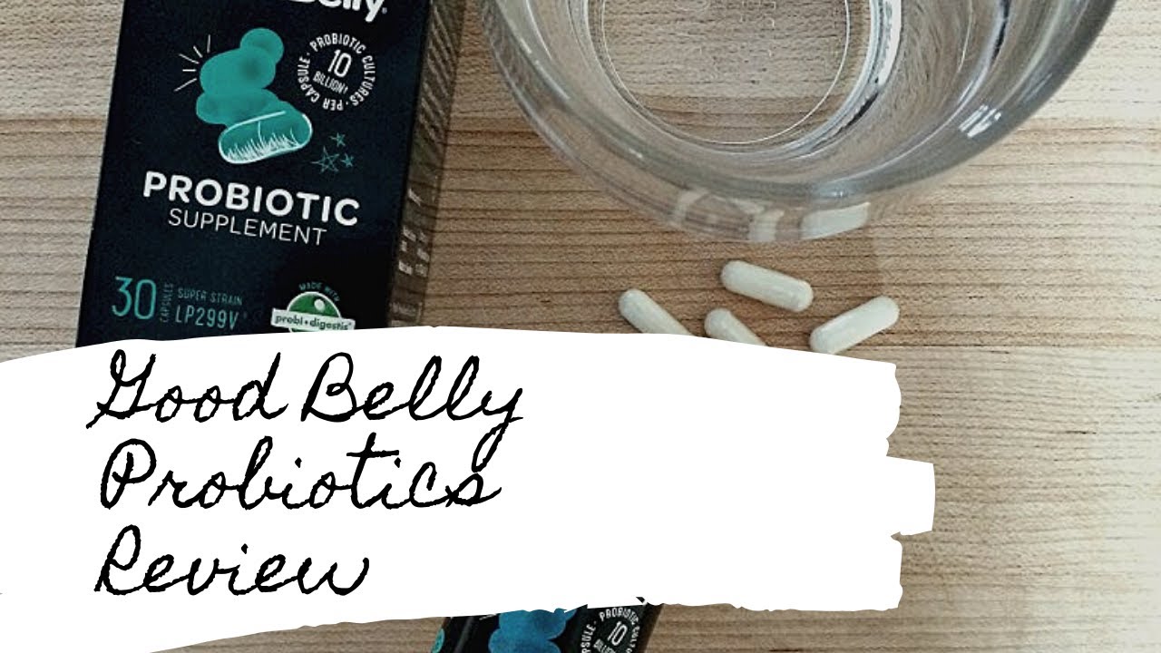 Good Belly Probiotics Review - YouTube