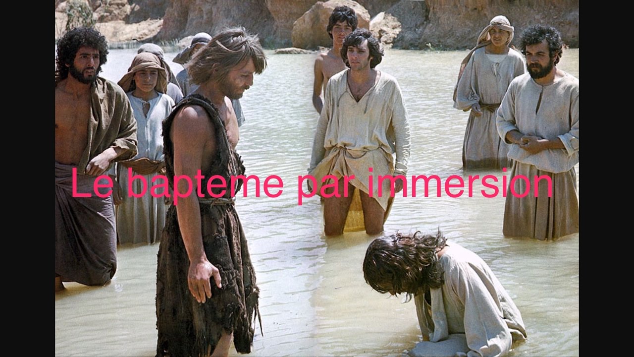 Christianisme: Le BAPTEME doit-il être fait par immersion? - YouTube