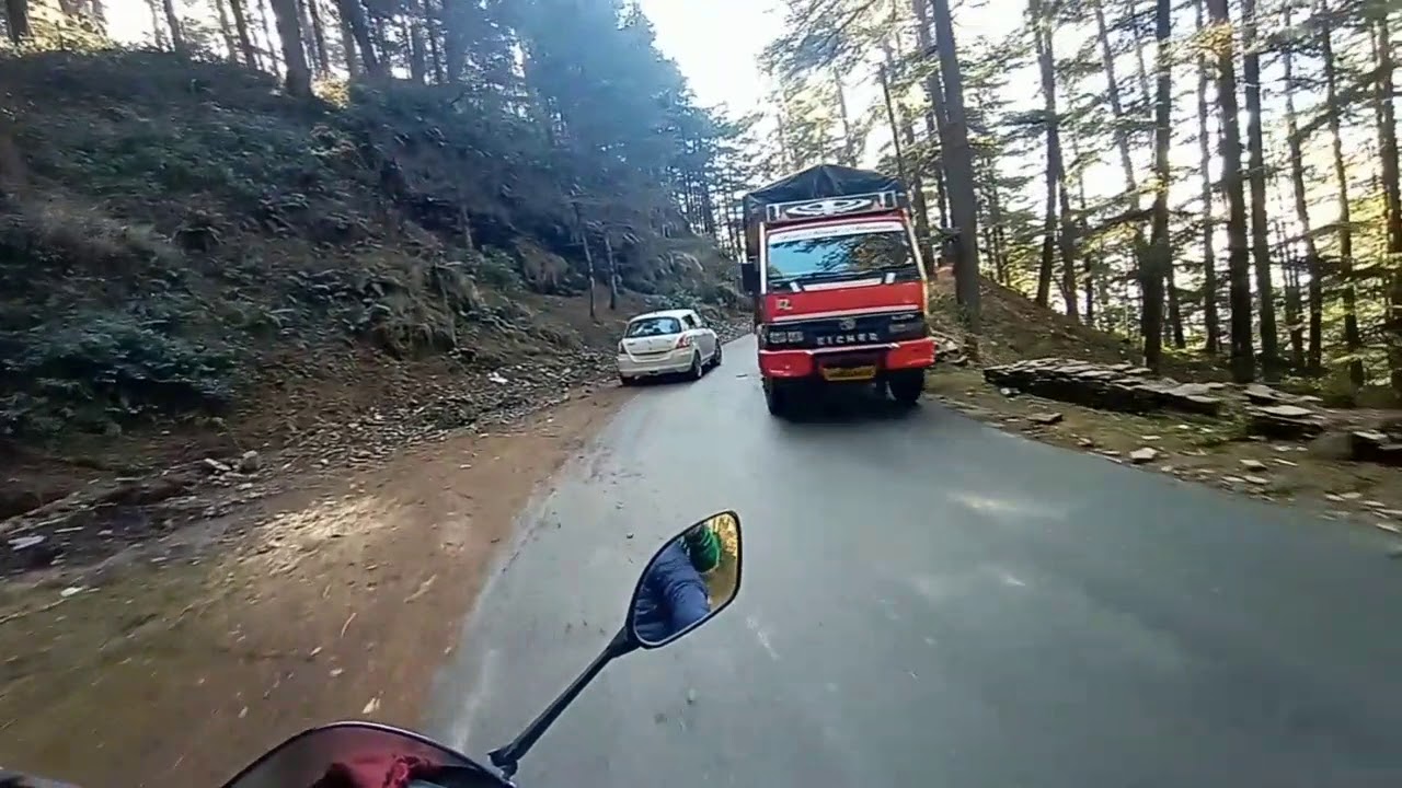 Fun Ride to Chail Market 🎠 - YouTube
