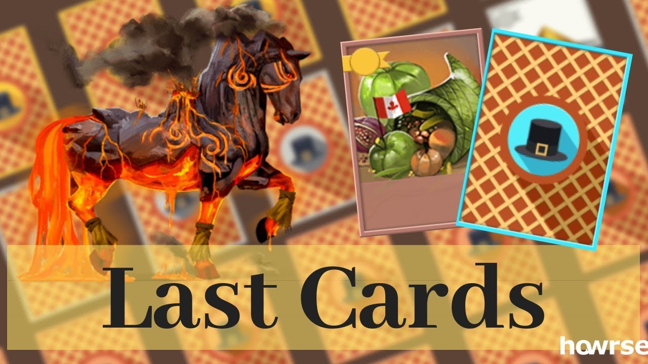 The Last Cards-Howrse Thanksgiving Cards - YouTube