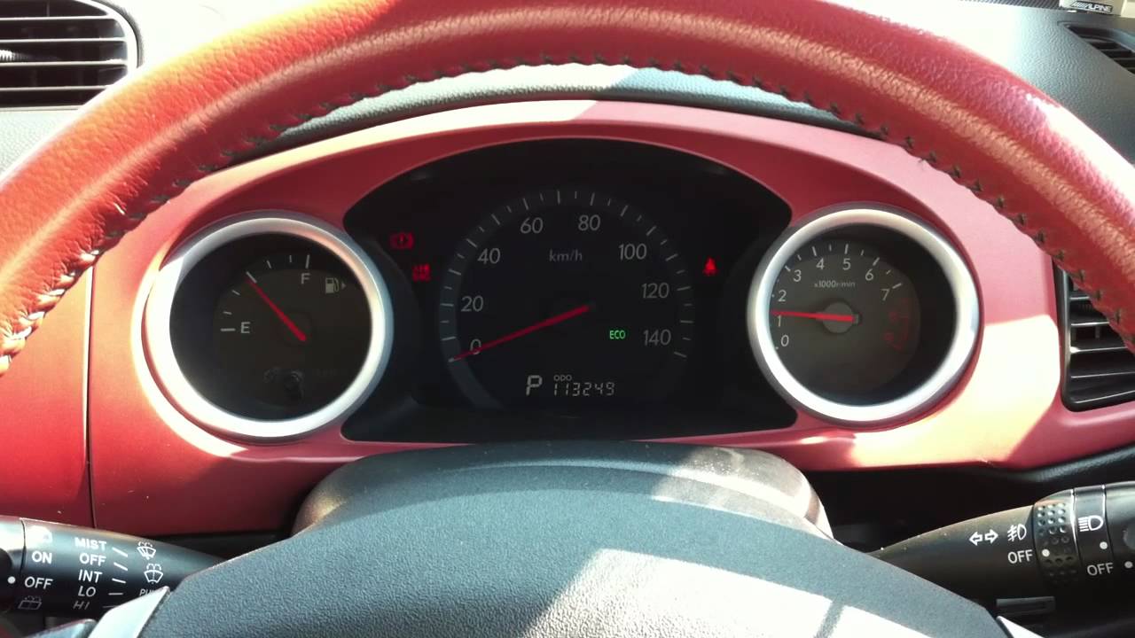 2006 Subaru R1 660 R RJ2 speedometer - YouTube