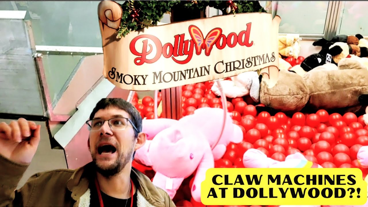 WORLD'S Longest Claw Machine "The Big One" Found at Dollywood!!😱 - YouTube