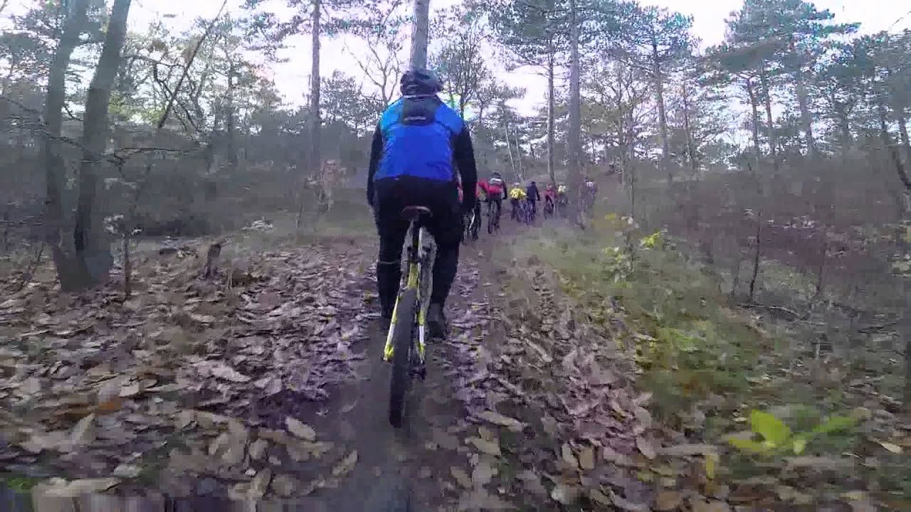 MTB Toertocht Texel 23-11-14 - YouTube