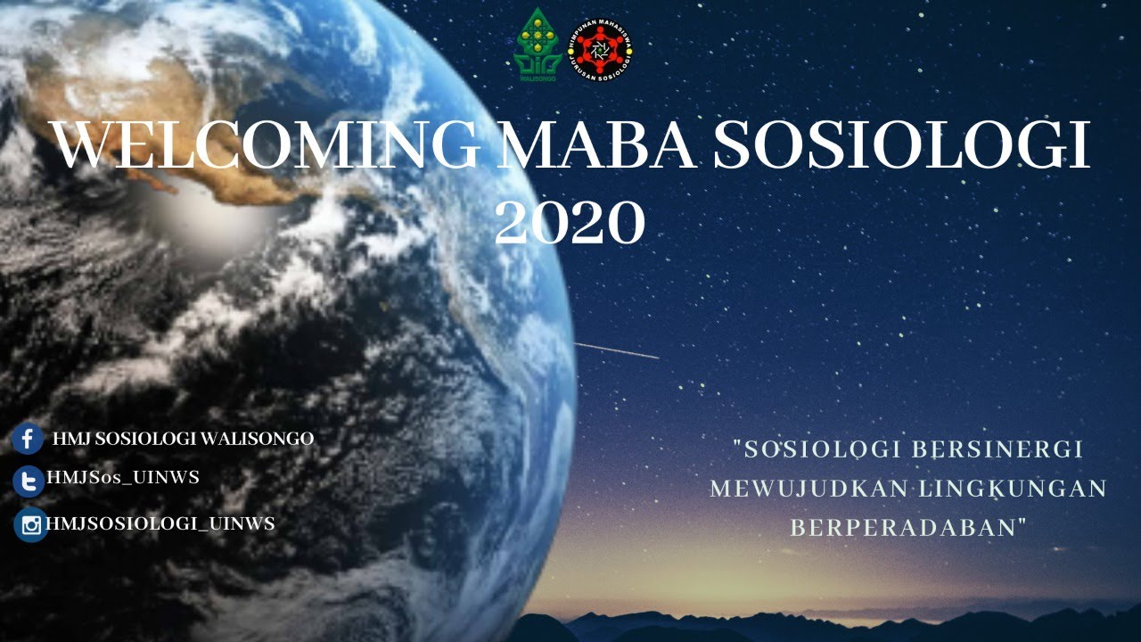 Welcoming Maba - HMJ Sosiologi UIN Walisongo - YouTube