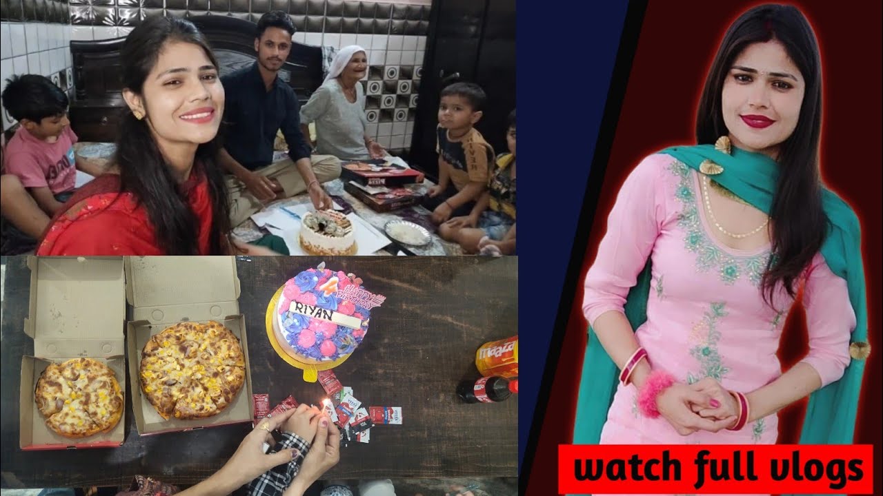 Aaj Hai Mere Bete Ka Birthday Humne Kiya Full Enjoy Happy Birthday