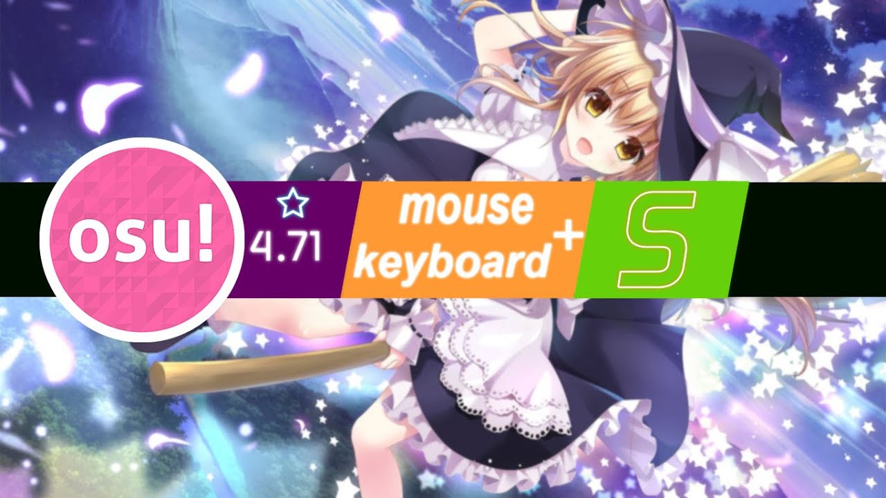 я в osu! | второе возвращение... | mouse + keyboard - YouTube