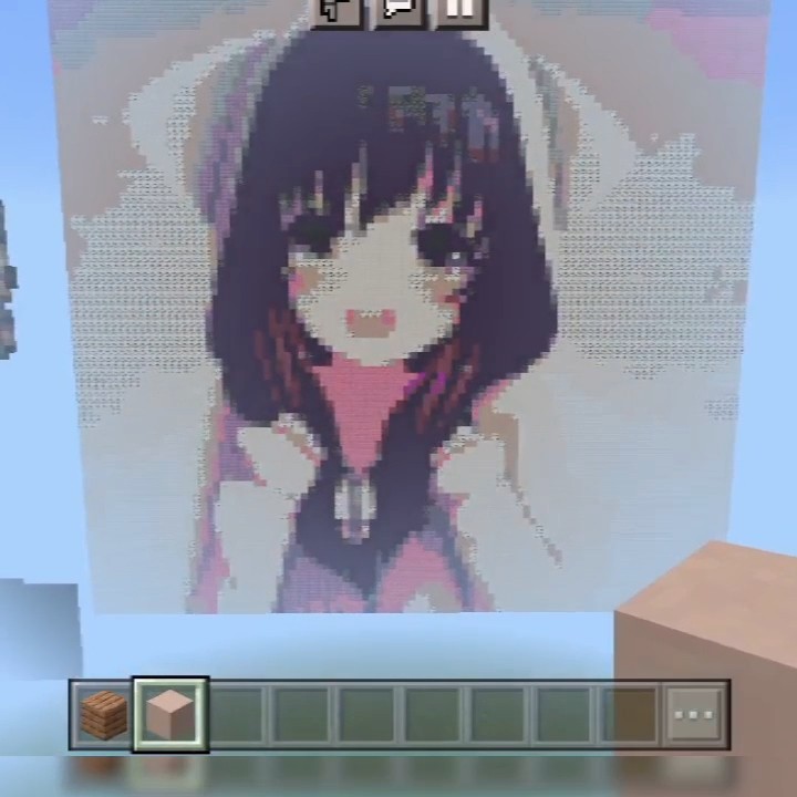 Minecraft pixel art cute girl #minecraft - YouTube