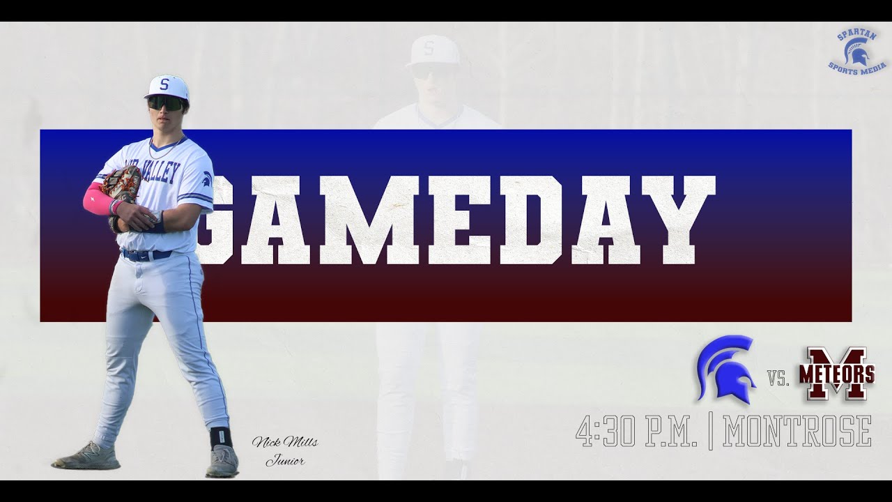 Baseball: Mid Valley Vs. Montrose - YouTube