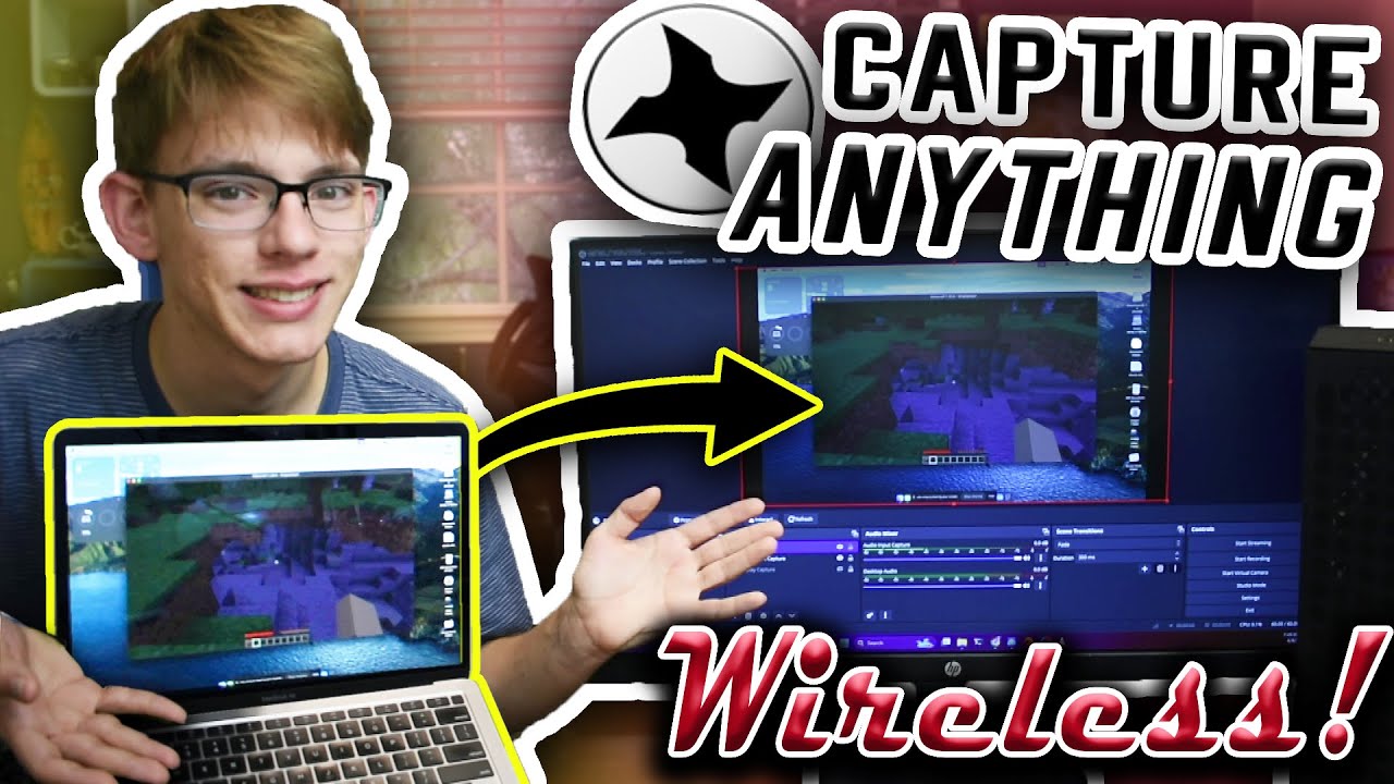 EASILY Record a Computer WIRELESSLY - VDO Ninja - YouTube