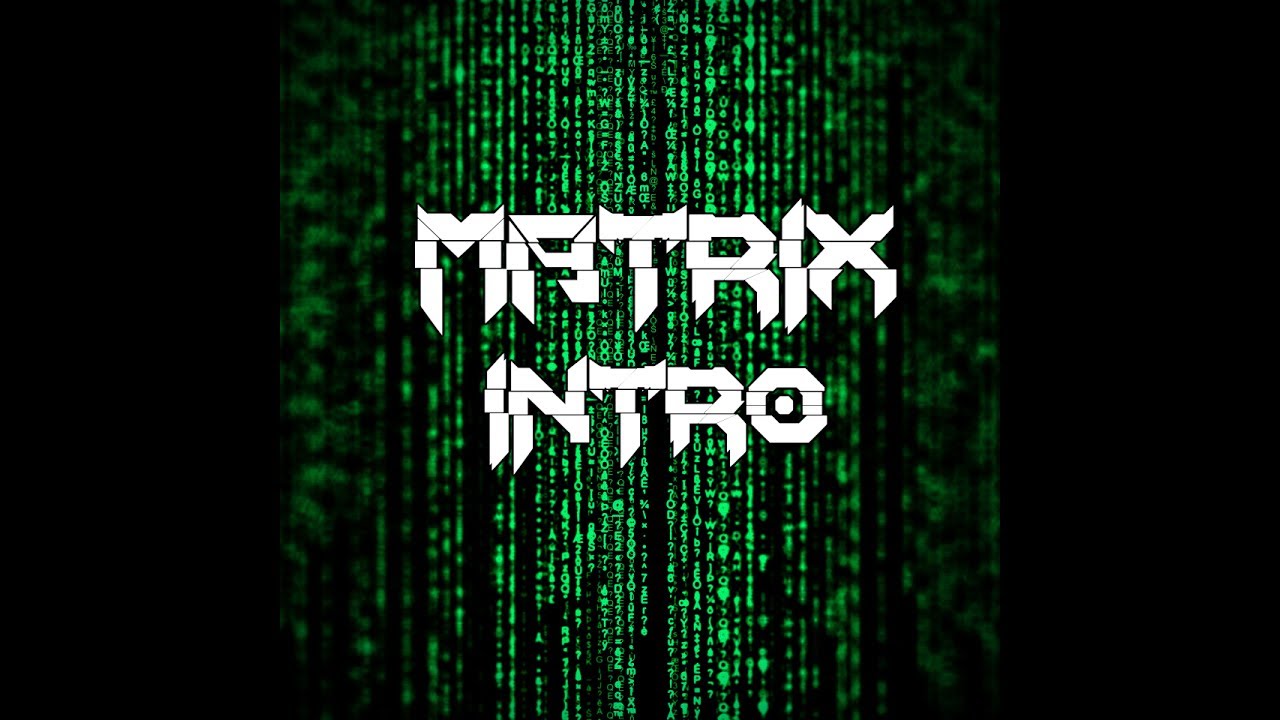 Matrix intro template made in After Effects + free download - YouTube