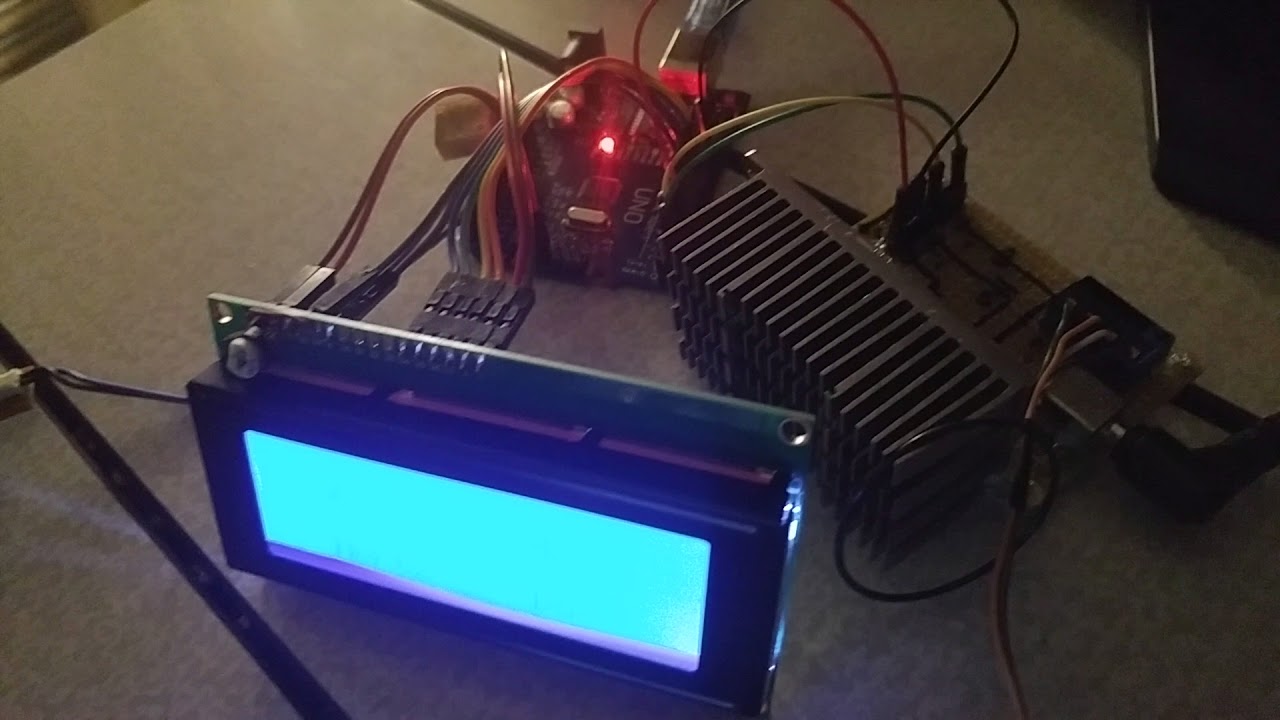 Arduino hdd motor ratio ... - YouTube