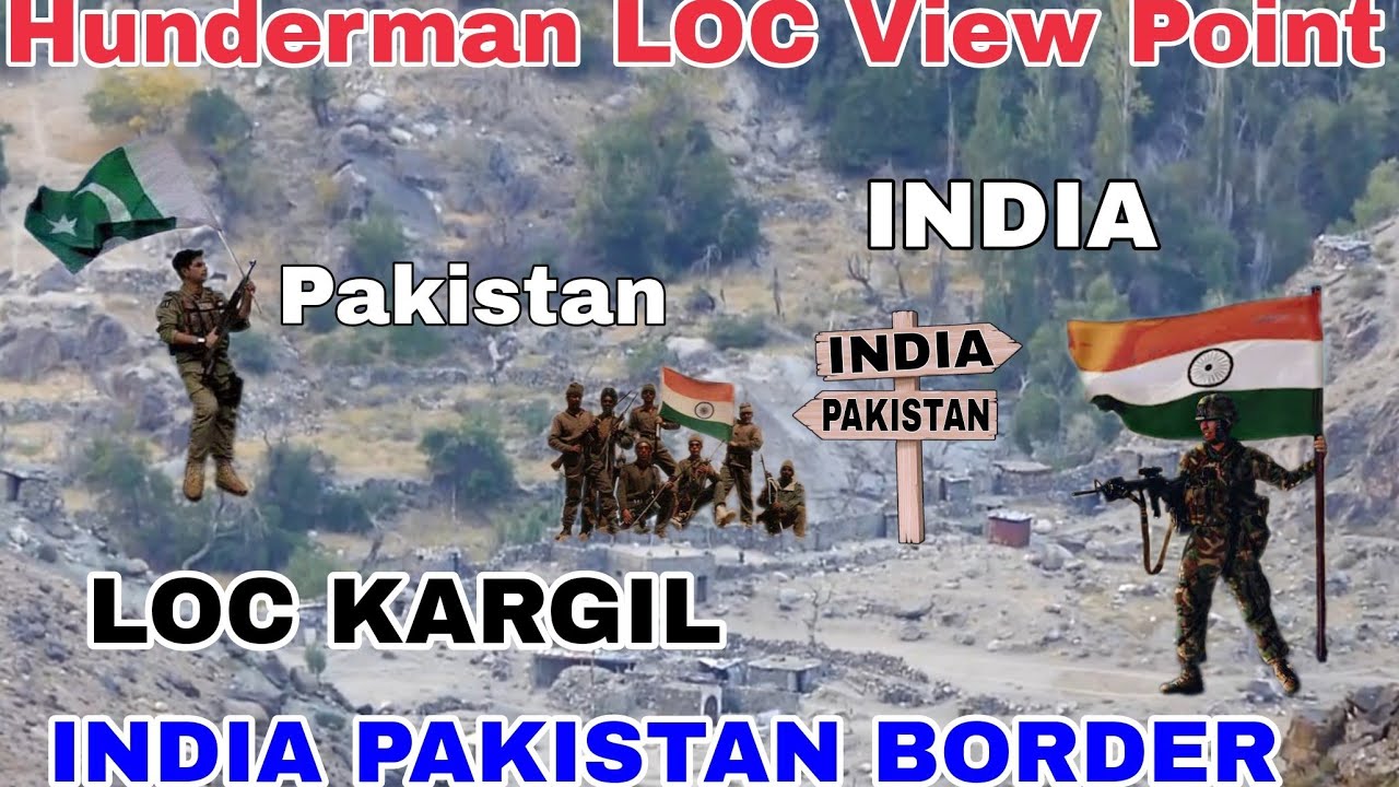 Hunderman Village Kargil | Kargil to Hunderman | India - Pakistan ...