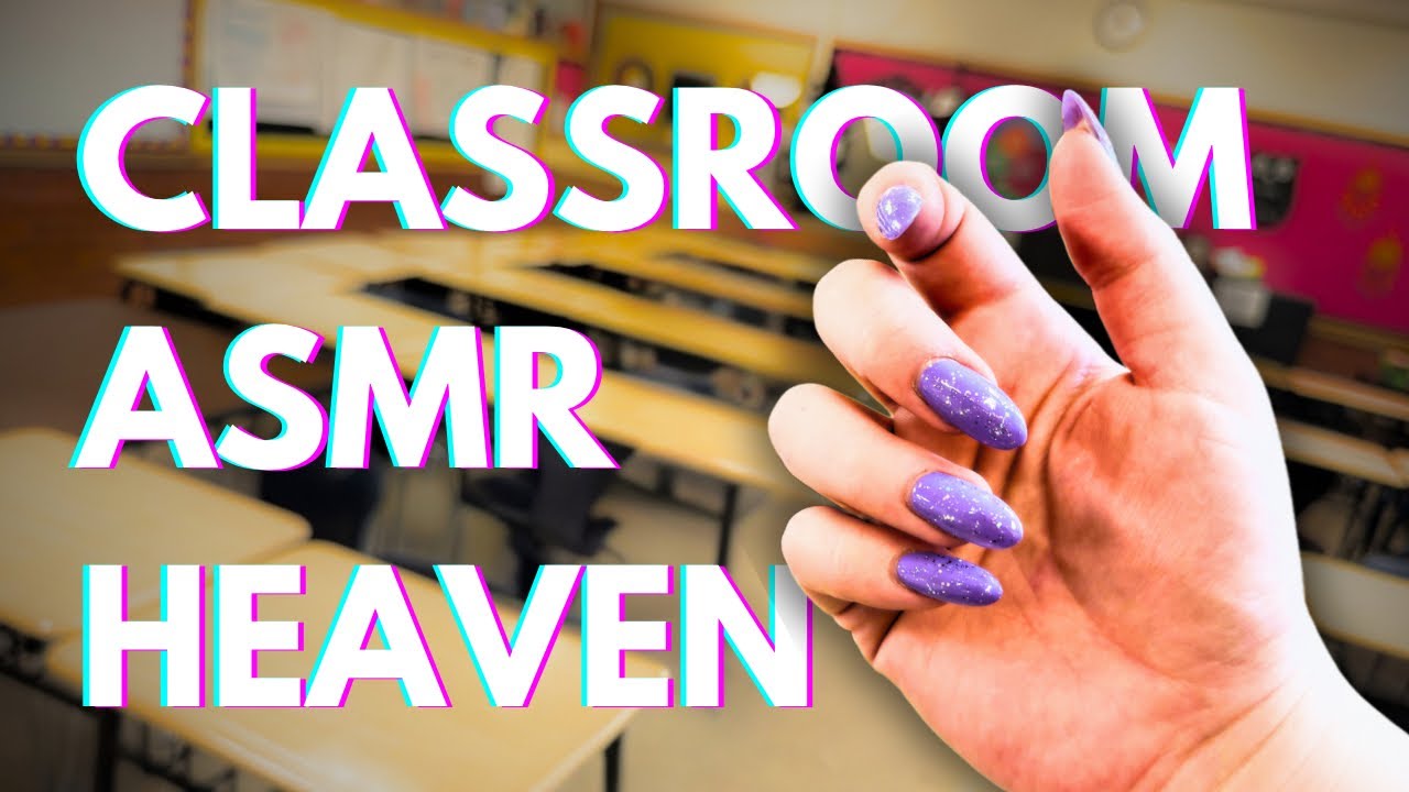 Calming ASMR for Classroom | These Sounds Will TRIGGER Your Tingles! 🎧📚 ...