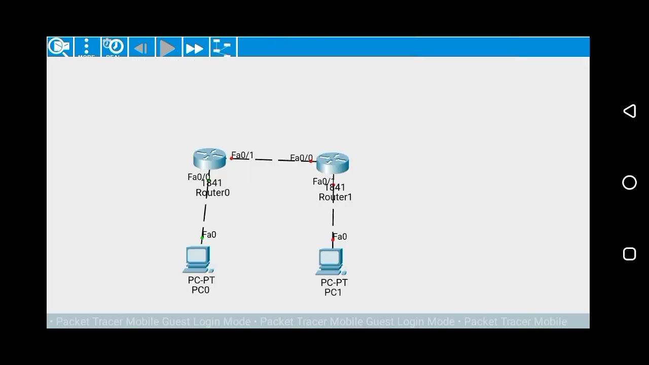 Tugas Membuat Video Routing Static 2 Router dan 2 Pc - YouTube